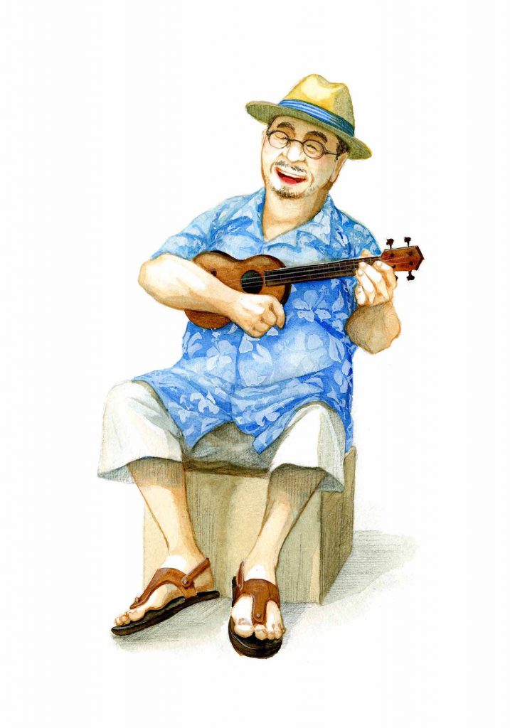 Ukulele Guy | In My Sketchbook